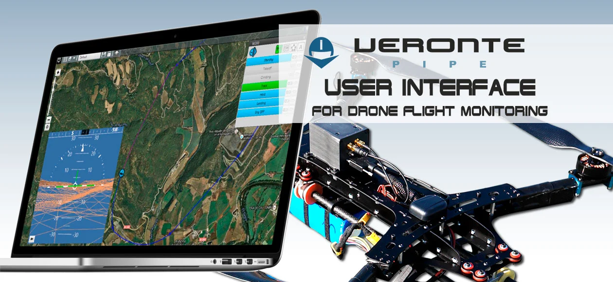 Advanced Drone Monitoring Interface - Veronte Pipe