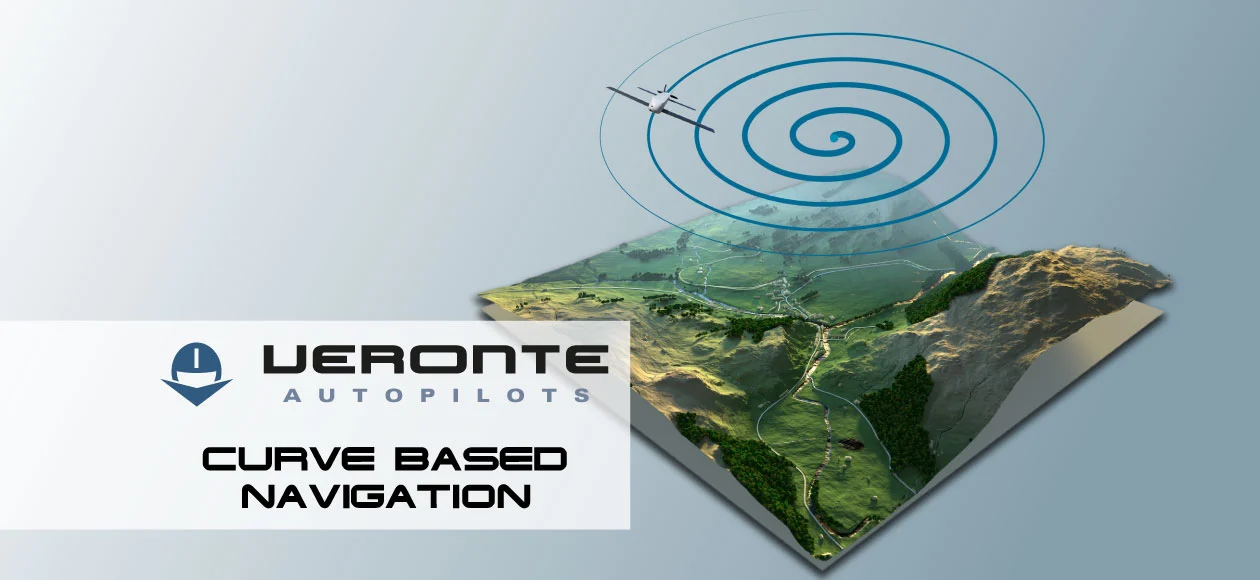 Navegación mediante curvas en UAVs con Veronte Autopilot 1x