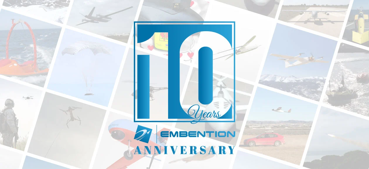 Embention celebra 10 años de éxitos en el sector UAV