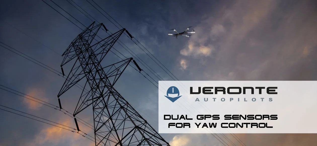 Dual GPS sensor for Autonomous Navigation with drones