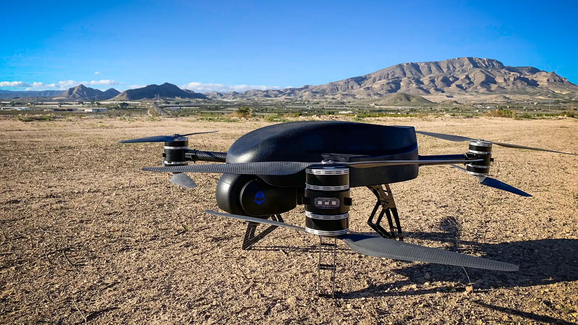 TS150 Tethered Drone: Vigilancia sin límites | Proyectos Embention