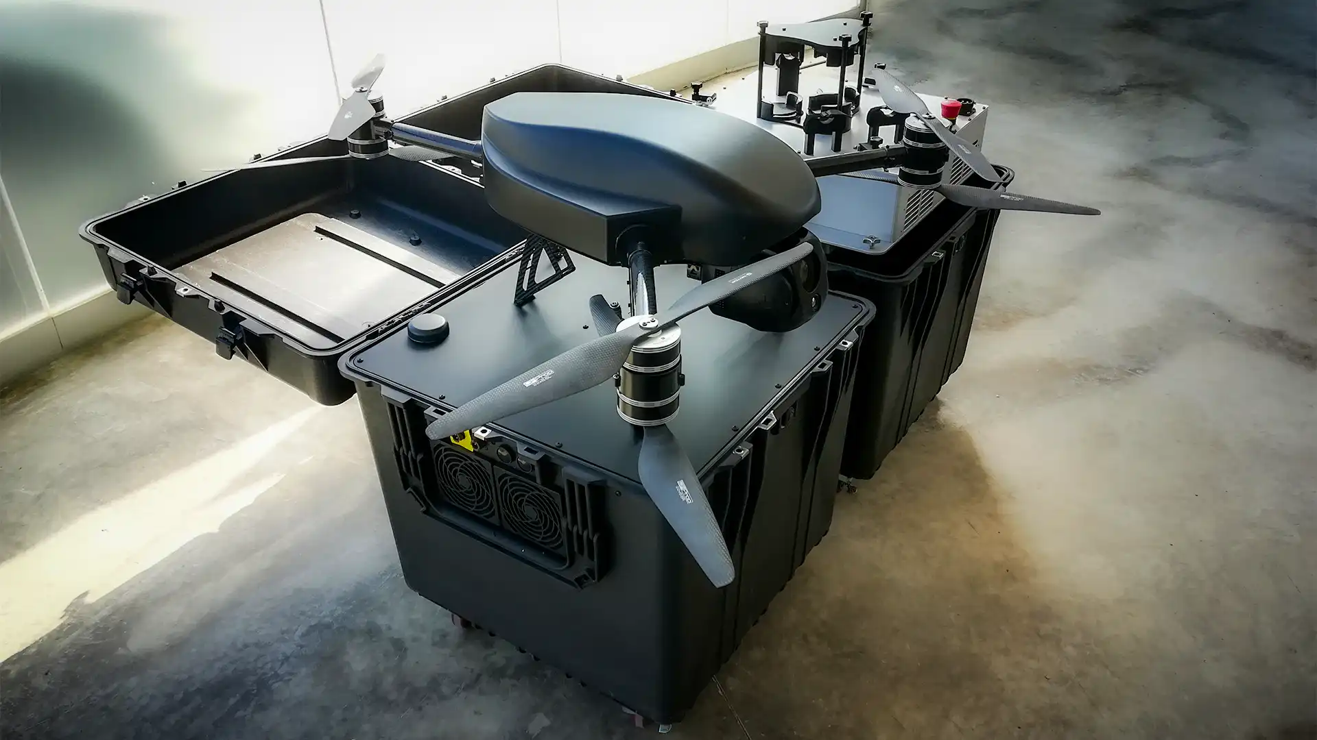 TS150 Tethered Drone: Vigilancia sin límites