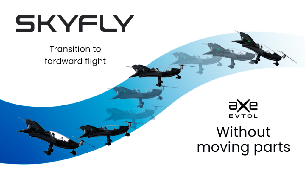 Skyfly Axe VCA, approved for in-flight transitions | Embention